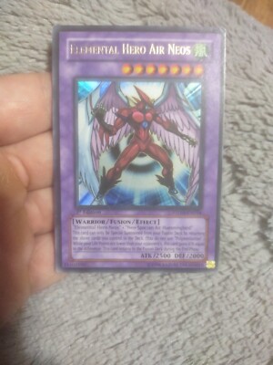 Yugioh Elemental HERO Air Neos Ultra Rare STON-EN034 1st edition | eBay