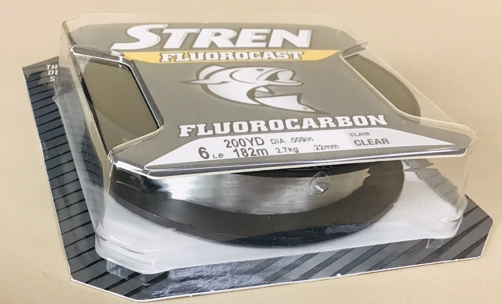 Stren+Fluorocast+Fluorocarbon+6lb+200yd+Clear+Fishing+Line for sale ...