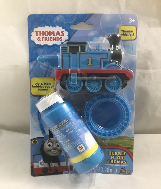 Imperial Toy Bubbling Thomas & Friends Percy DIP and Blow Bubble Blower ...