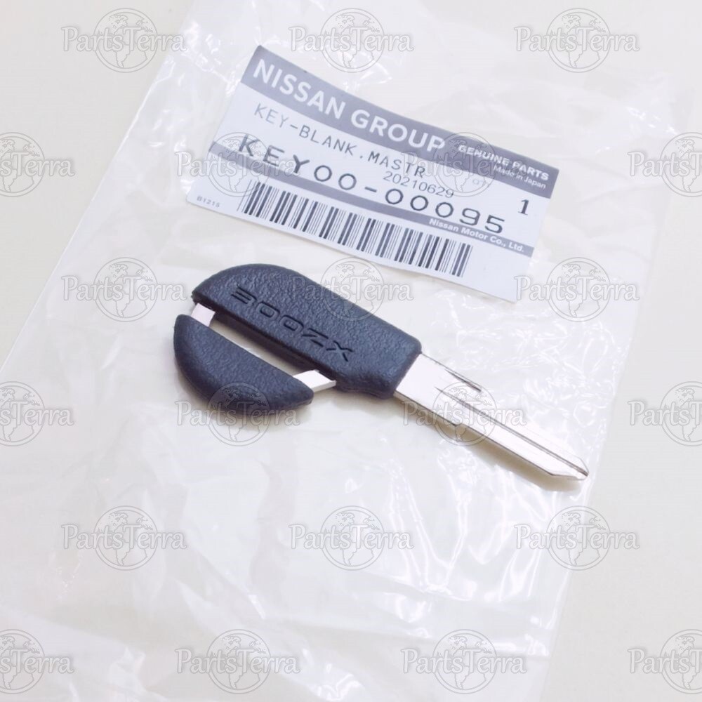 New Genuine OEM Nissan Master Key-Blank Uncut NISSAN 300ZX Z32 KEY00 ...