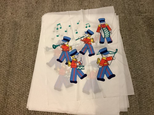 Bulk Lot MARCHING SOLDIERS fabric Panel ??cotton x12 Pieces 57 X 70cm ...