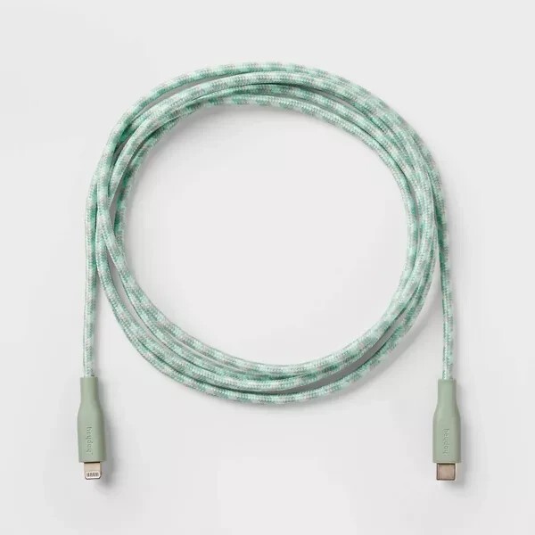 heyday 4' iPhone to USB-C Braided Cable - Evergreen | eBay