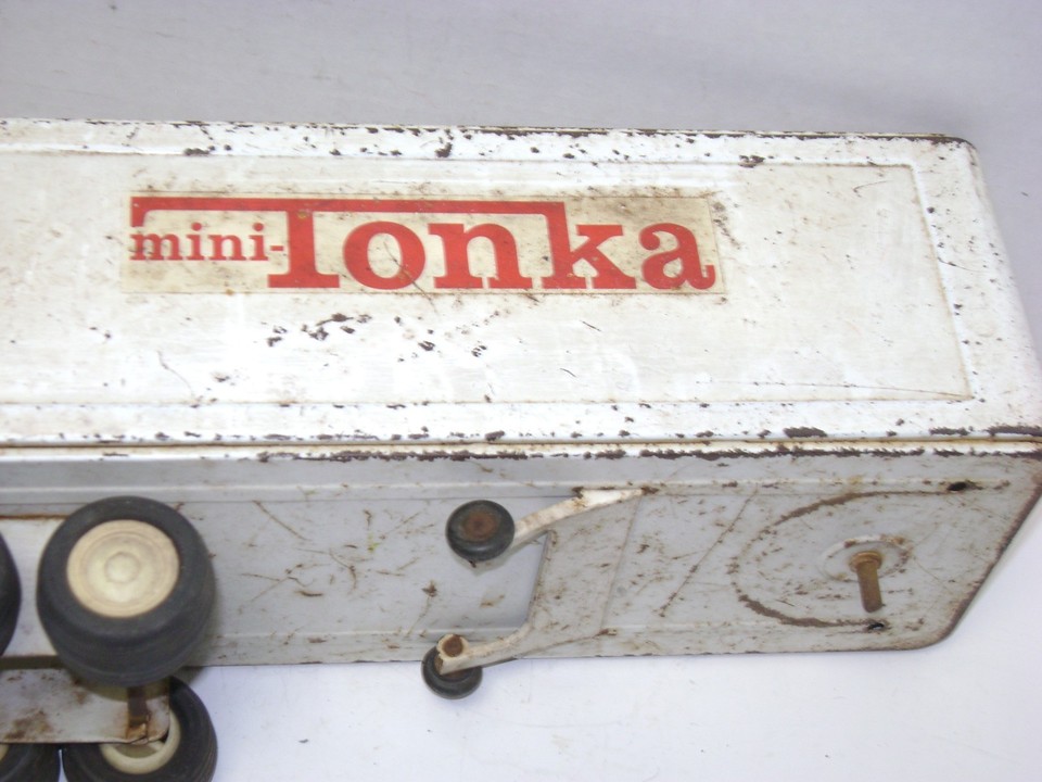 Rare Vintage Pressed Steel Very Early Tonka Semi Truck | eBay