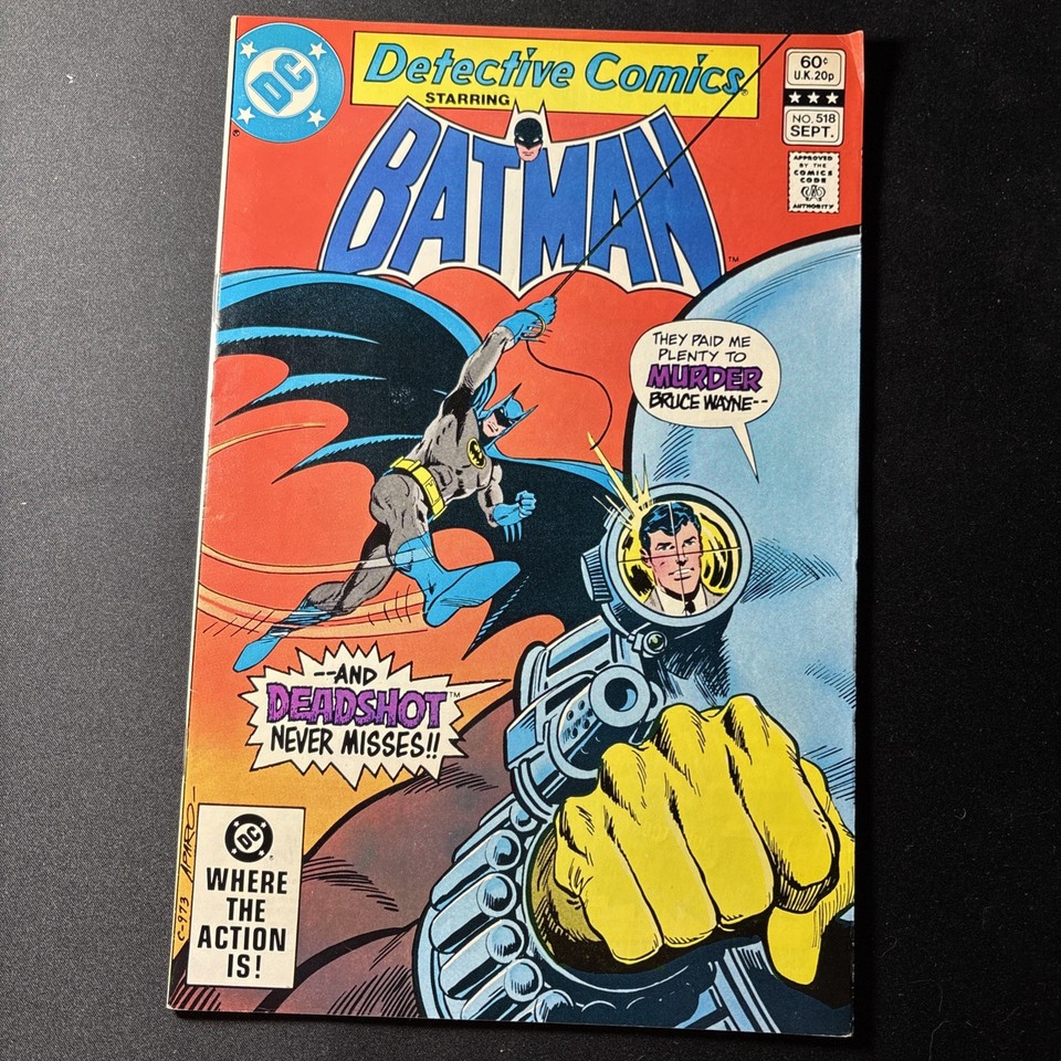 Detective Comics #518-522 (Newsstand) FN; DC | Batman Deadshot | eBay