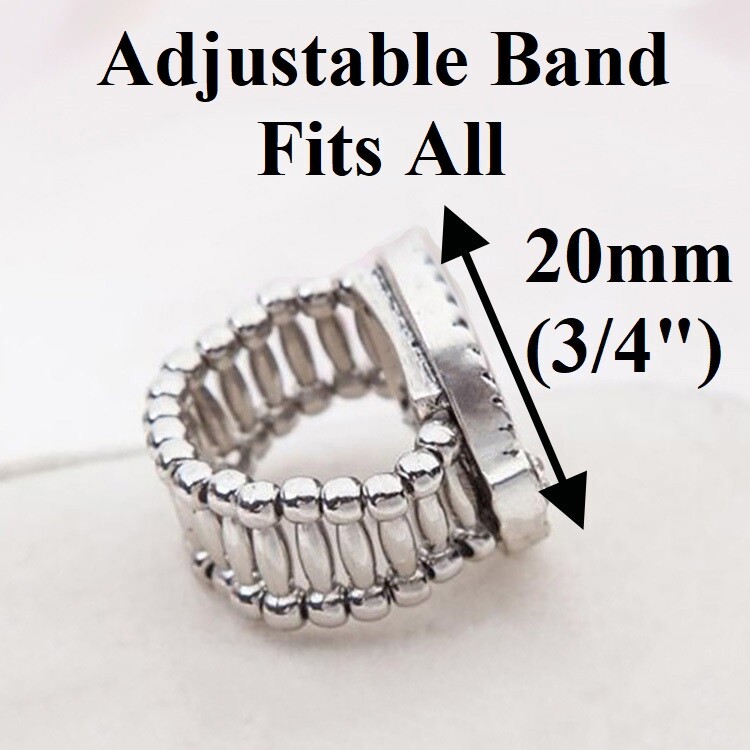 San Francisco SF Giants Womens Adjustable Silver Crystal Acccent Ring ...