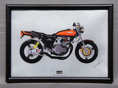[illustration] KAWASAKI Z2 750RS YOSHIMURA illustration with frame ...