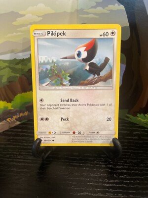 Pikipek 164/214 - Lost Thunder - Common - Pokemon Card TCG - LP | eBay