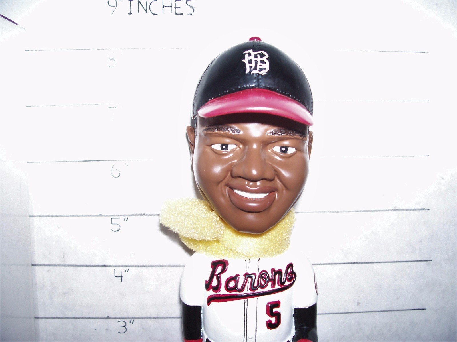 2002 FRANK THOMAS BIRMINGHAM BARONS EMPLOYEE ISSUE SGA BOBBLEHEAD WHITE ...