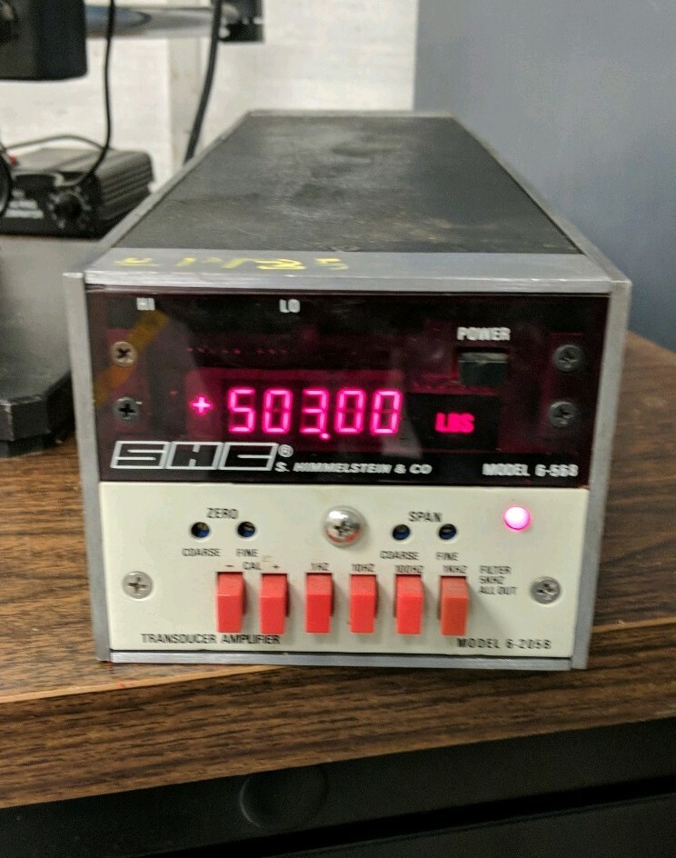 SHC S. HIMMELSTEIN 6-568 61205 MODEL 6-205B TRANSDUCER AMPLIFIER FK | eBay