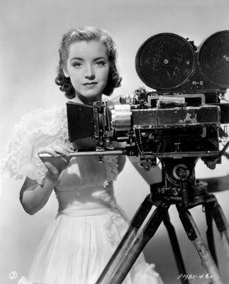 8x10 Print Marsha Hunt Posing with 35mm Film Camera Very Young #068 | eBay