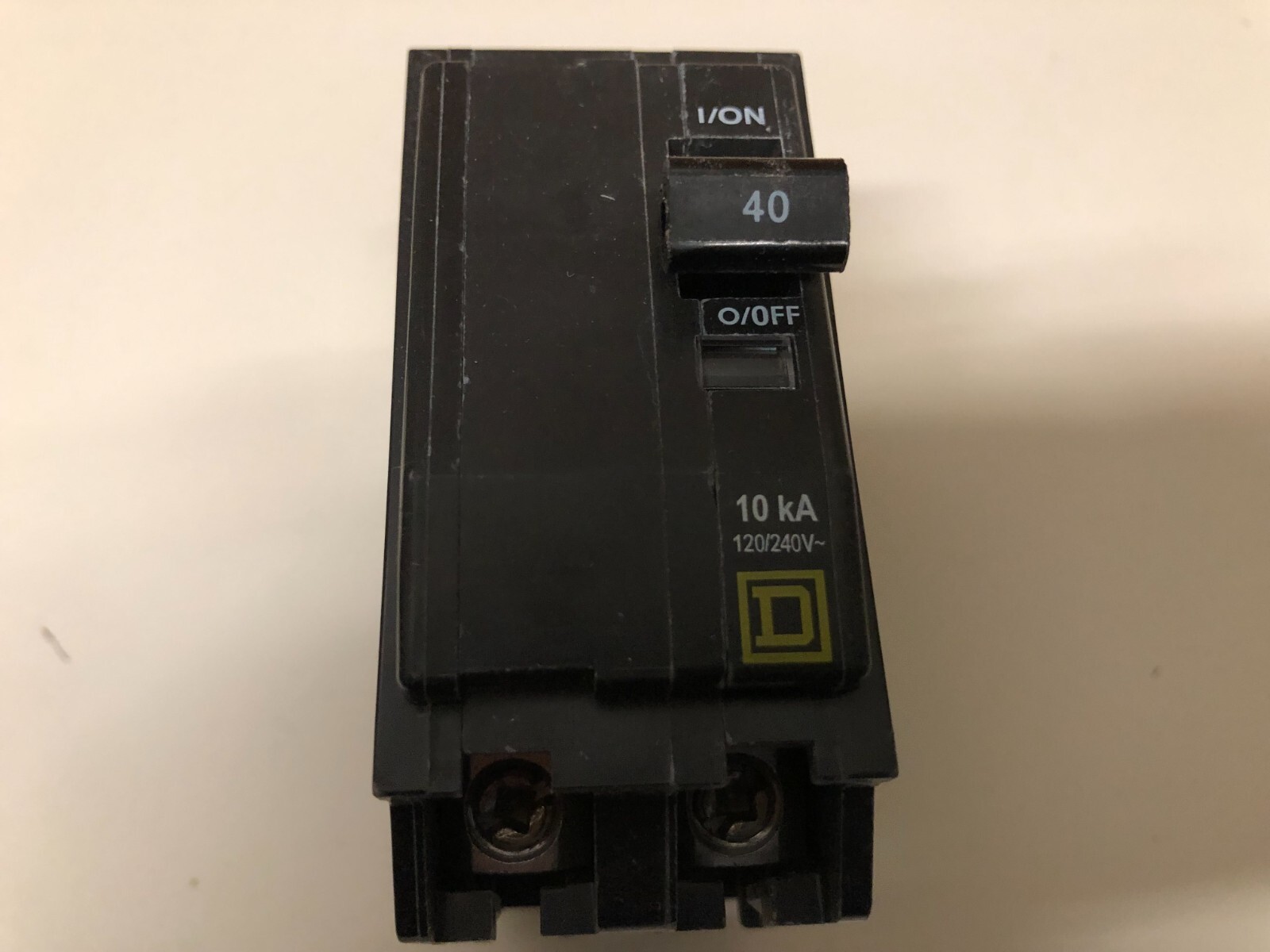 QO240 - Square D - 40 Amp Circuit Breaker Plug-In - 2 Pole - 120/240 ...