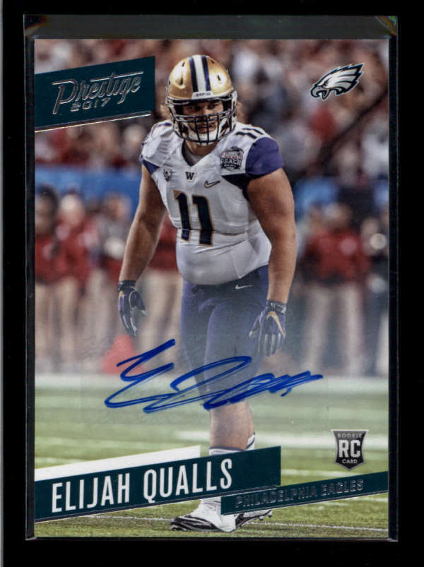 ELIJAH QUALLS 2017 PANINI PRESTIGE ROOKIE AUTOGRAPH AUTO AJ7811 | eBay