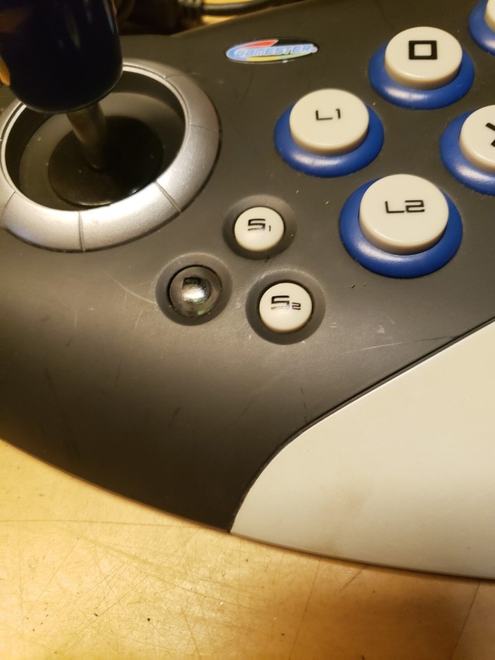 Ps2 Radica Gamester Arcade Fight Joy Stick Flight Pad Controller ...