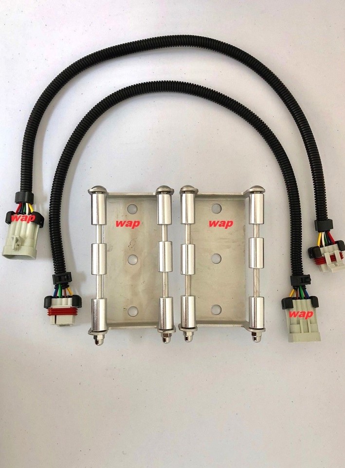 Coil Pack Relocation Kit Chevrolet LS1 LS6 LSX Stainless Brackets & 36 ...