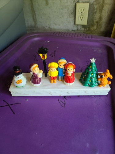 Vintage Tony Light Up Christmas Scene 1987 Musical Lighted Village ...