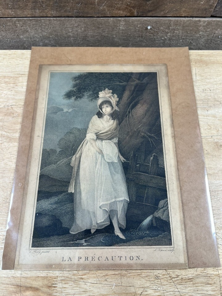 Antique Louis-Léopold Boily “La Précaution” Art | eBay