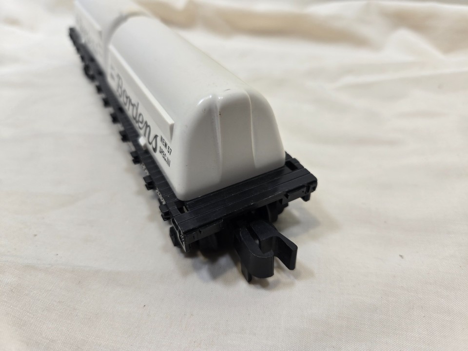 American Flyer 24575 National Car Co Flat Car W/ Bordens Loads | eBay