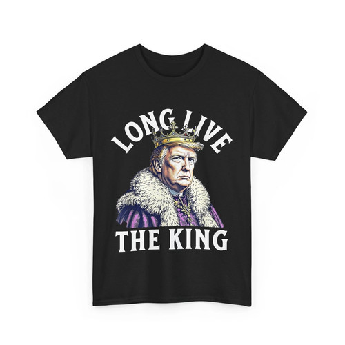 Donald Trump Shirt, Long Live the King Trump USA President Shirt Size S ...