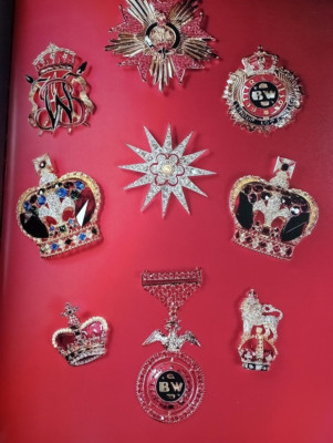 Rare Vintage 1980`s Butler and Wilson Couture Medal Iconic as shown in ...