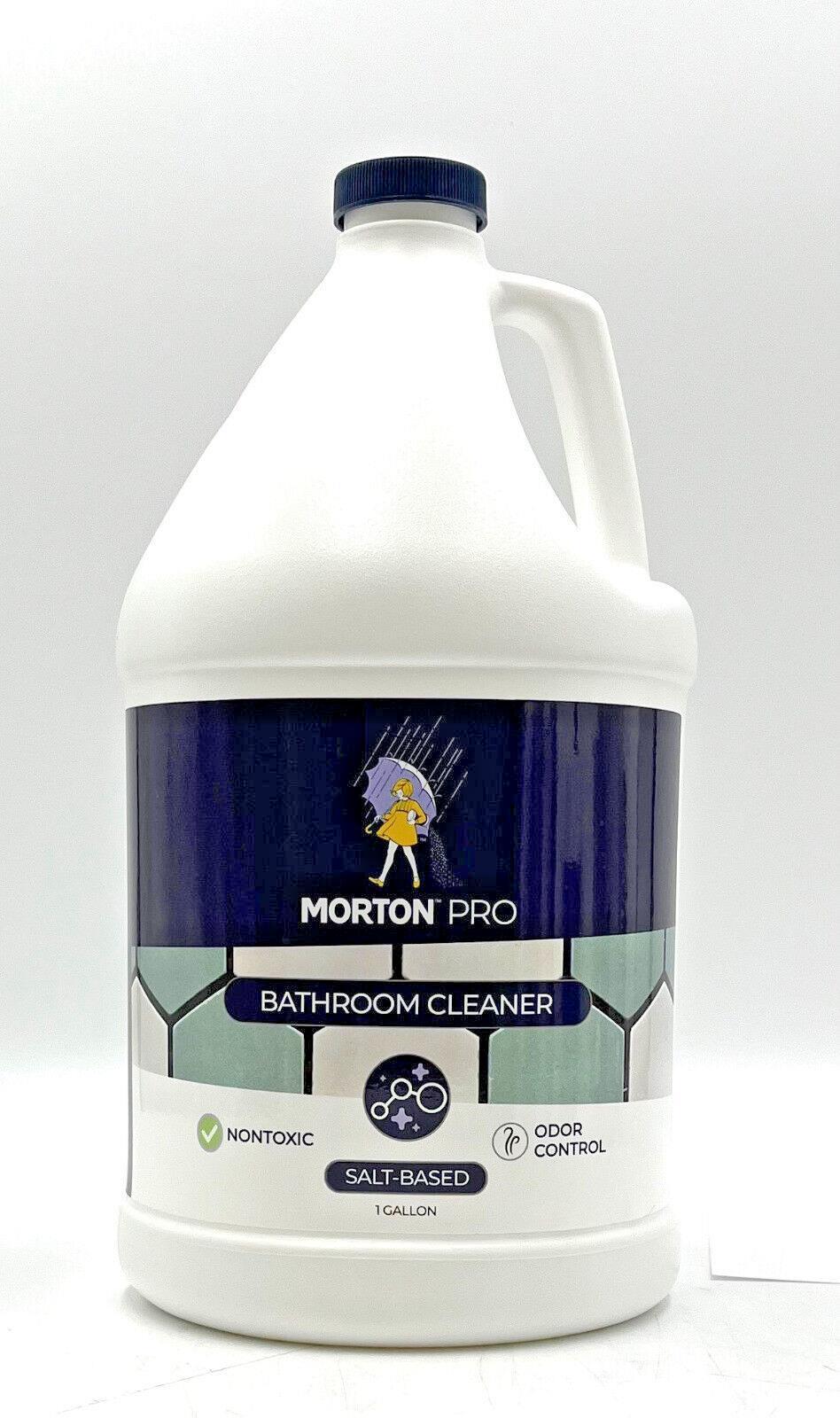 Morton Pro Salt-Based Bathroom Cleaner Nontoxic 1 Gallon | eBay