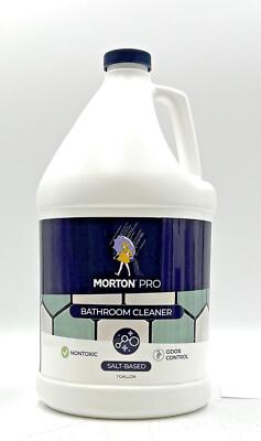 Morton Pro Salt-Based Bathroom Cleaner Nontoxic 1 Gallon | eBay