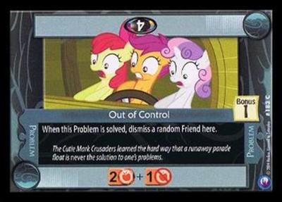 My Little Pony Canterlot Nights Out of Control - 183 - C- x3 MLP CCG | eBay