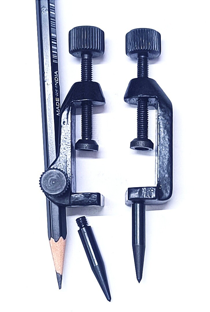 TRAMMEL HEAD SETS/WOODWORKING TOOL/TRAMMEL POINT/BEAM COMPASS ...