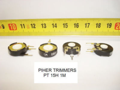 COUPEURS PIHER 1M OHM PCB PT15H 2 pièces | eBay