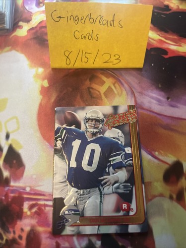 1991 Action Packed Rookie Update #12 Dan McGwire RC Seattle Seahawks ...