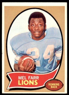 1970 TOPPS* MEL FARR DETROIT LIONS #52 | eBay