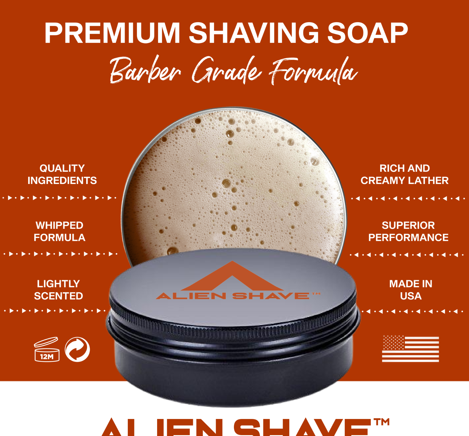 Alien Shave - Shaving Soap, Shaving Cream - Solar Cola | eBay