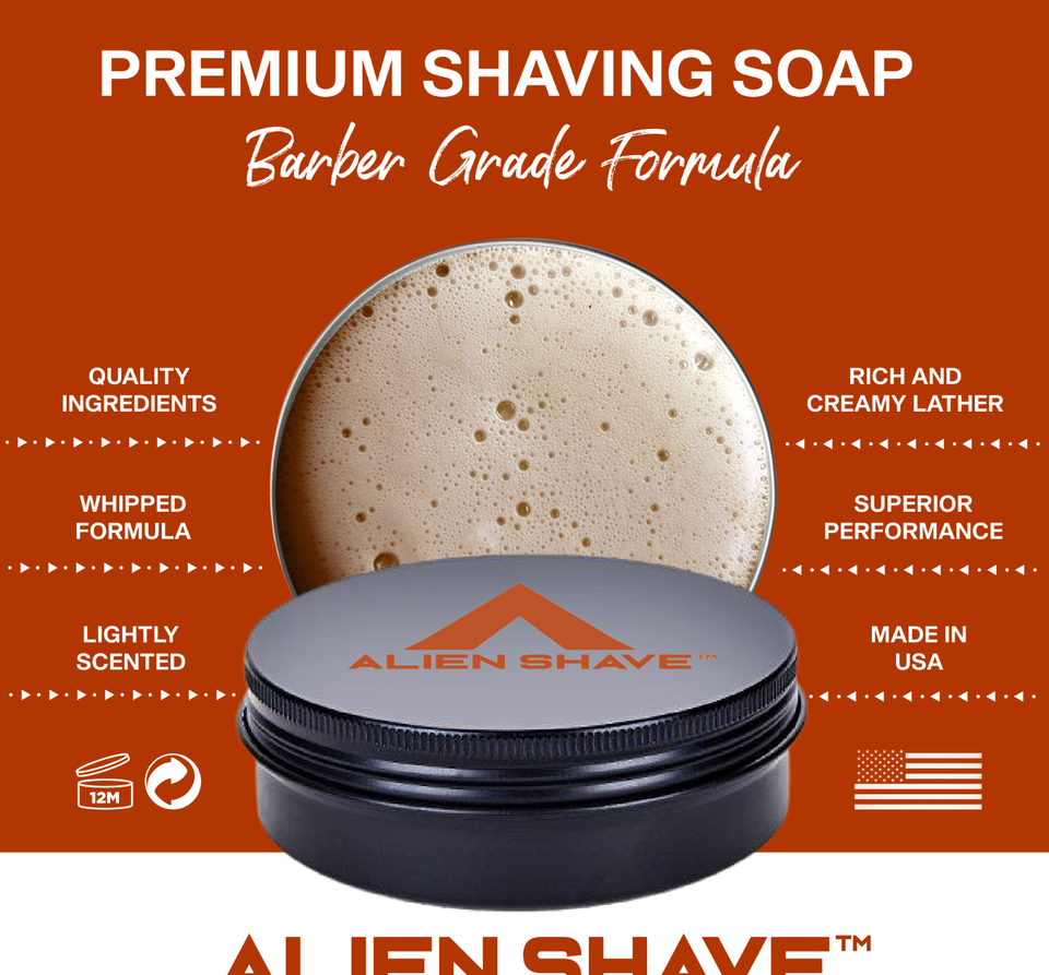 Alien Shave - Shaving Soap, Shaving Cream - Solar Cola | eBay