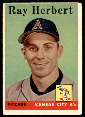 1958 Topps #379 Ray Herbert | eBay