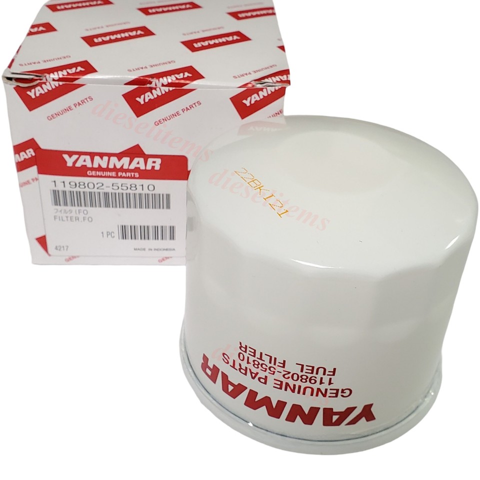 Yanmar Equipment Fuel Filter Replacement YANMAR OEM Fuel Filter ...