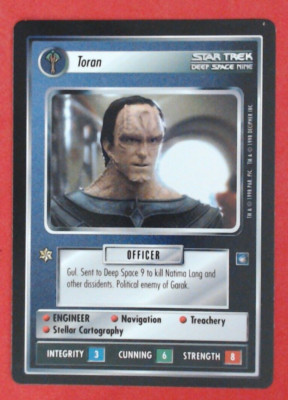 Star Trek CCG - Toran - Deep Space 9 -R155 | eBay