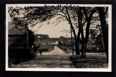 Wetley Rocks, Mill Lane - near Cheddleton - real photographic postcard ...