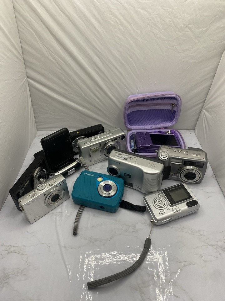 Lot Of Vintage Digital Camera MP4 Player Photo Camera 10 Pcs Untested ...