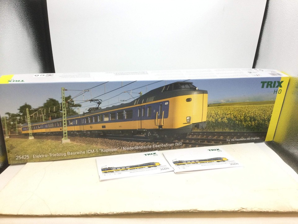 Trix 25425 HO Gauge NS ICM1 3 Car Koploper EMU DCC SOUND | eBay UK
