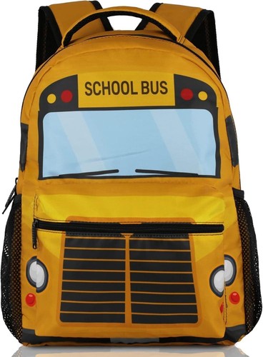 School Bus Truck Backpack for Boys Girls, Elementary Middle Yellow | eBay
