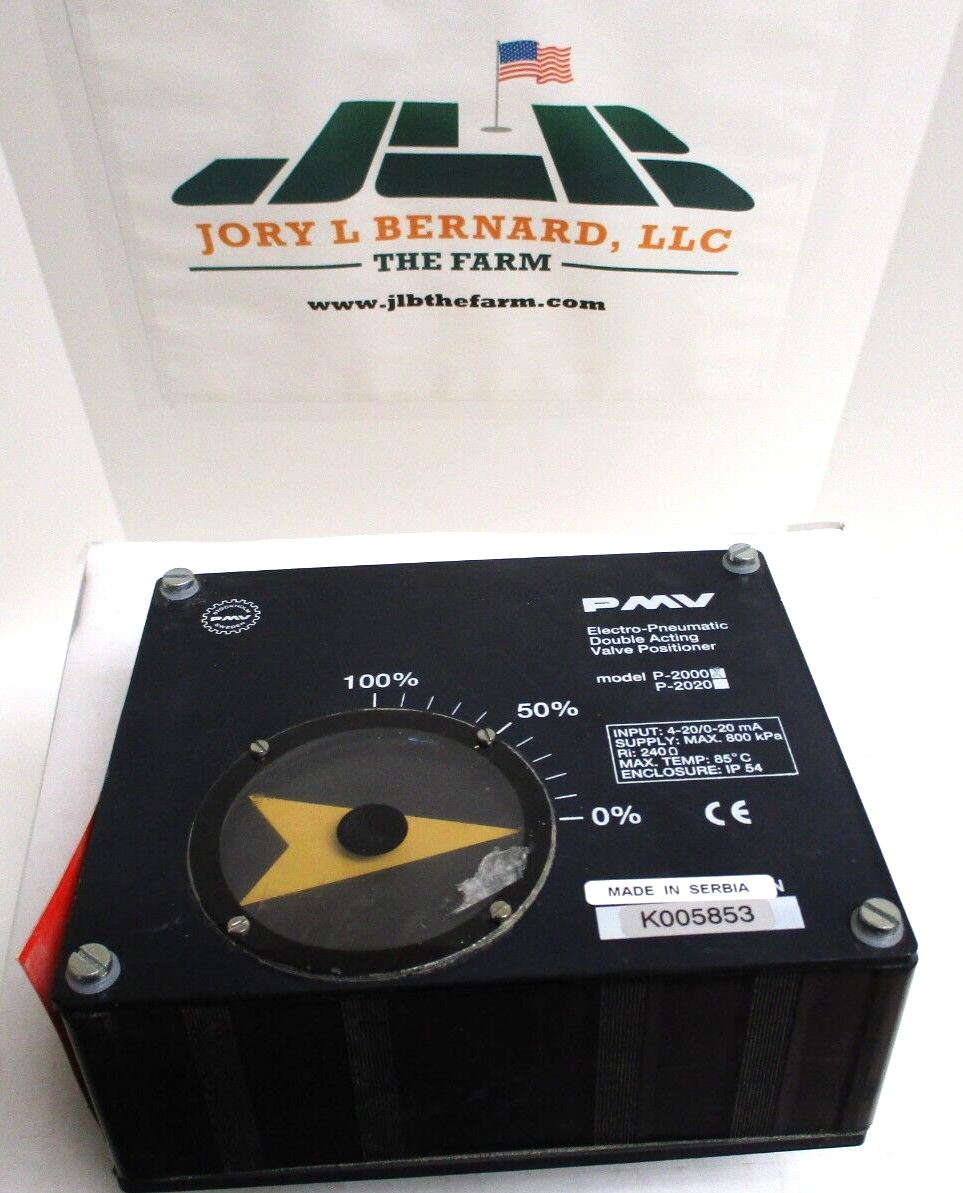 PMV , ELECTRO-PNEUMATIC DOUBLE ACTING VALVE POSITIONER, P-2000 | eBay