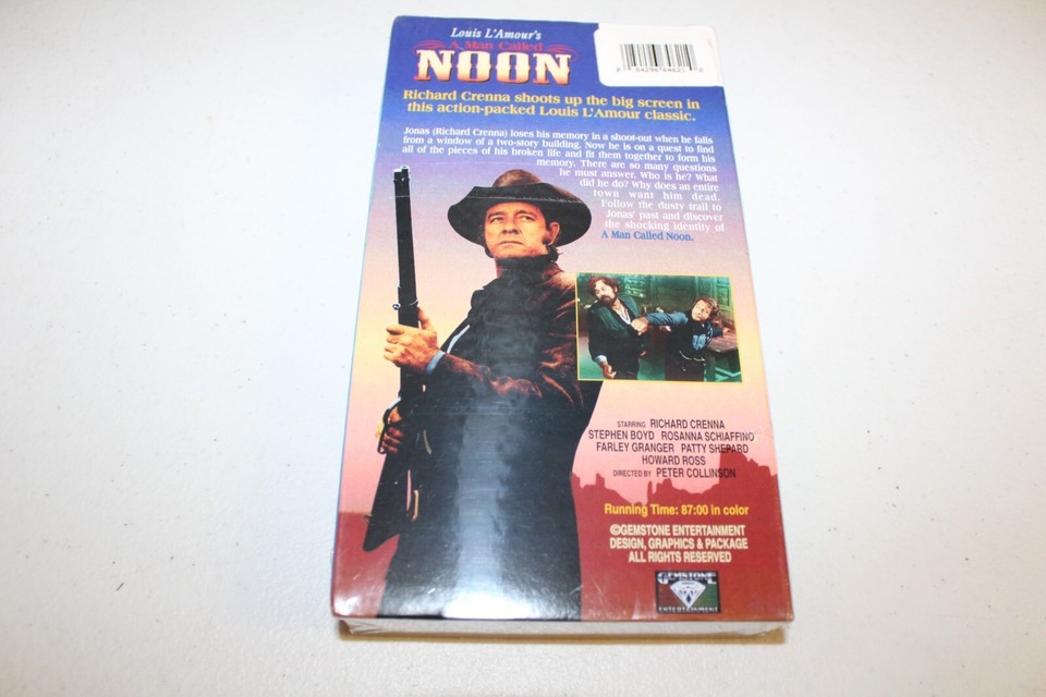 A Man Called Noon (Factory Sealed VHS 1973) Richard Crenna, Stephen ...