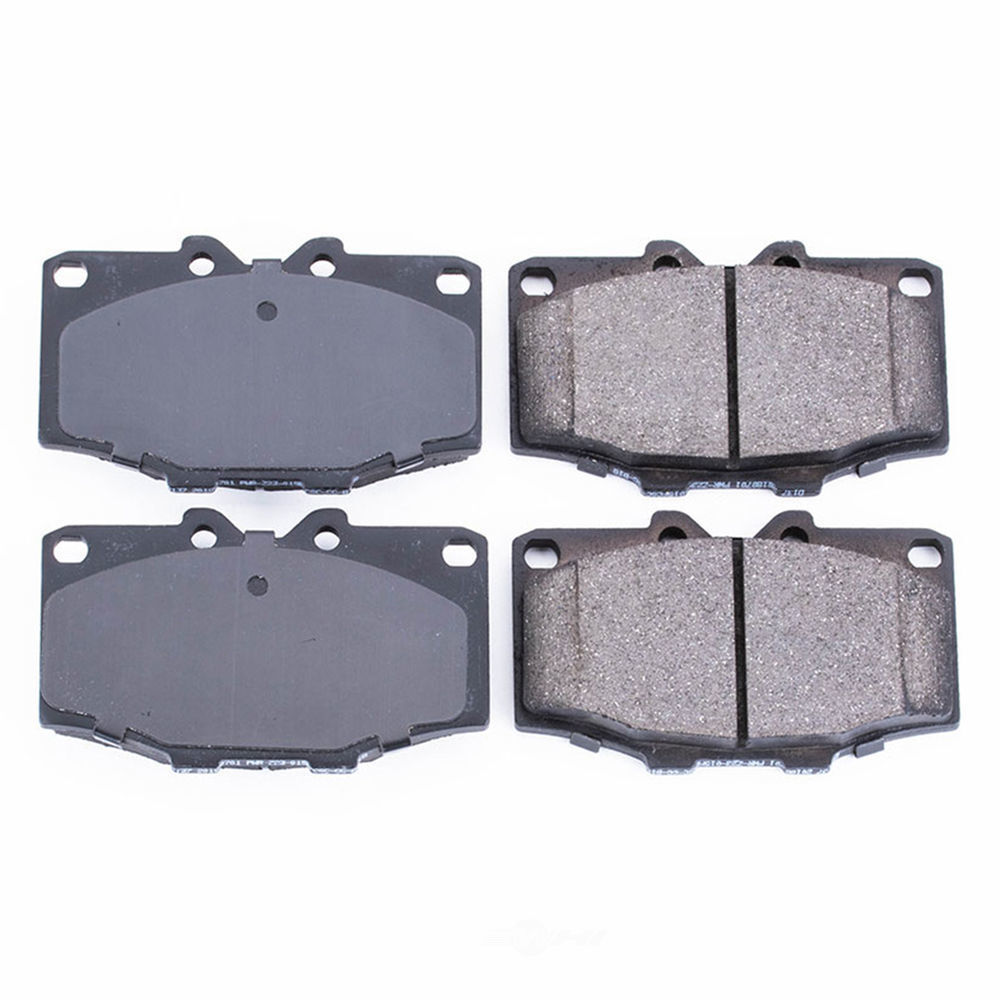Disc Brake Pad Set-Front Z16 Low-Dust Ceramic Brake Pads Power Stop 16 ...