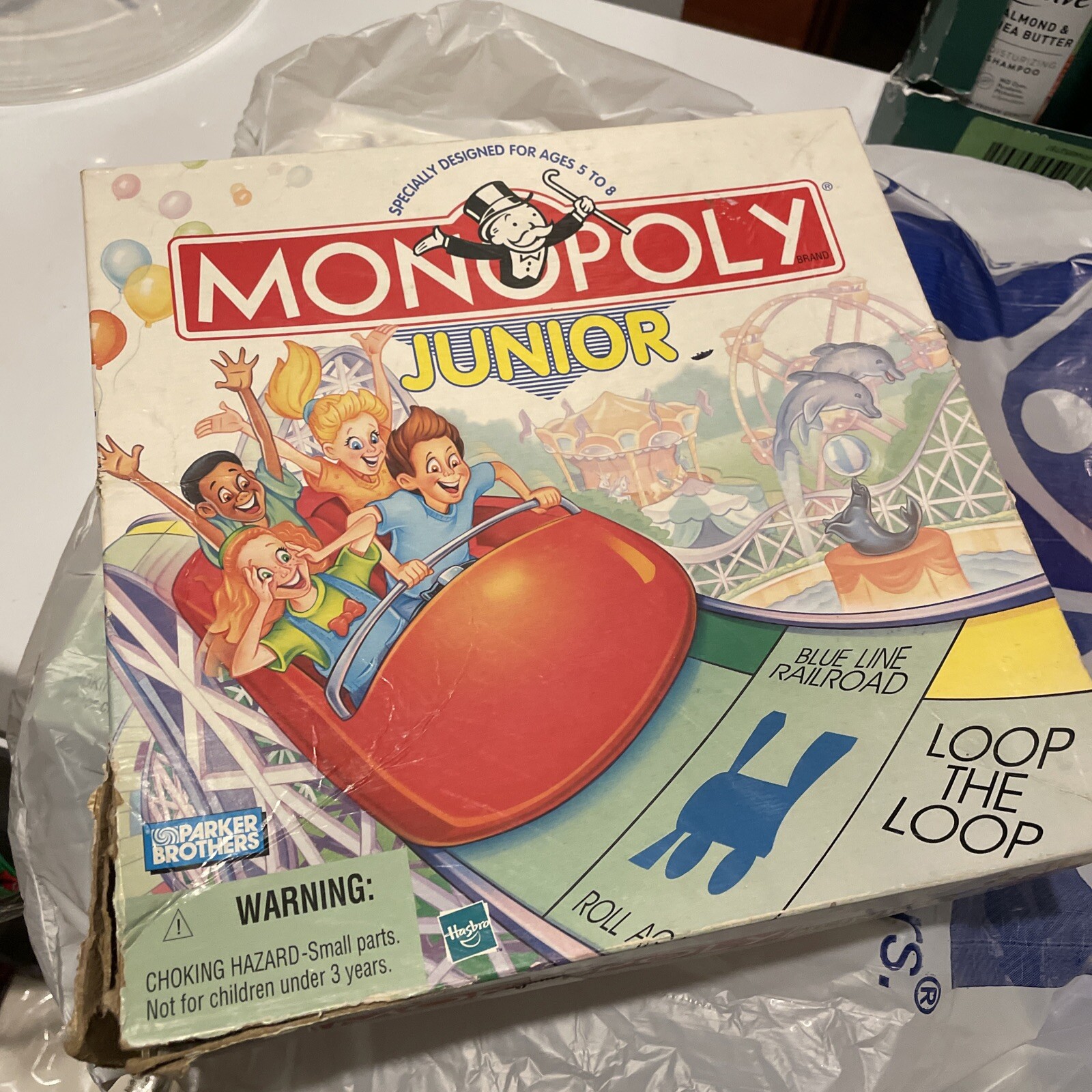 Monopoly Jr Junior Vintage Board Game Parker Brothers Hasbro 1999 | eBay