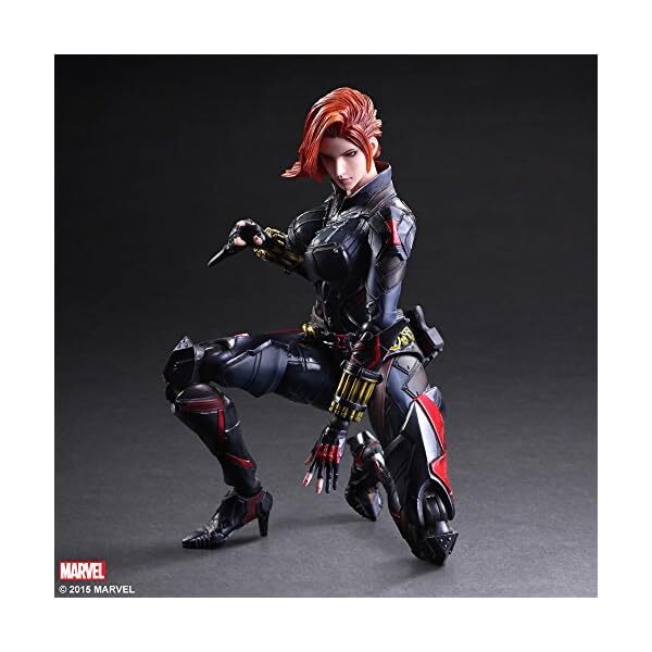 Square Enix MARVEL UNIVERSE VARIANT Play Arts Kai Black Widow Action ...