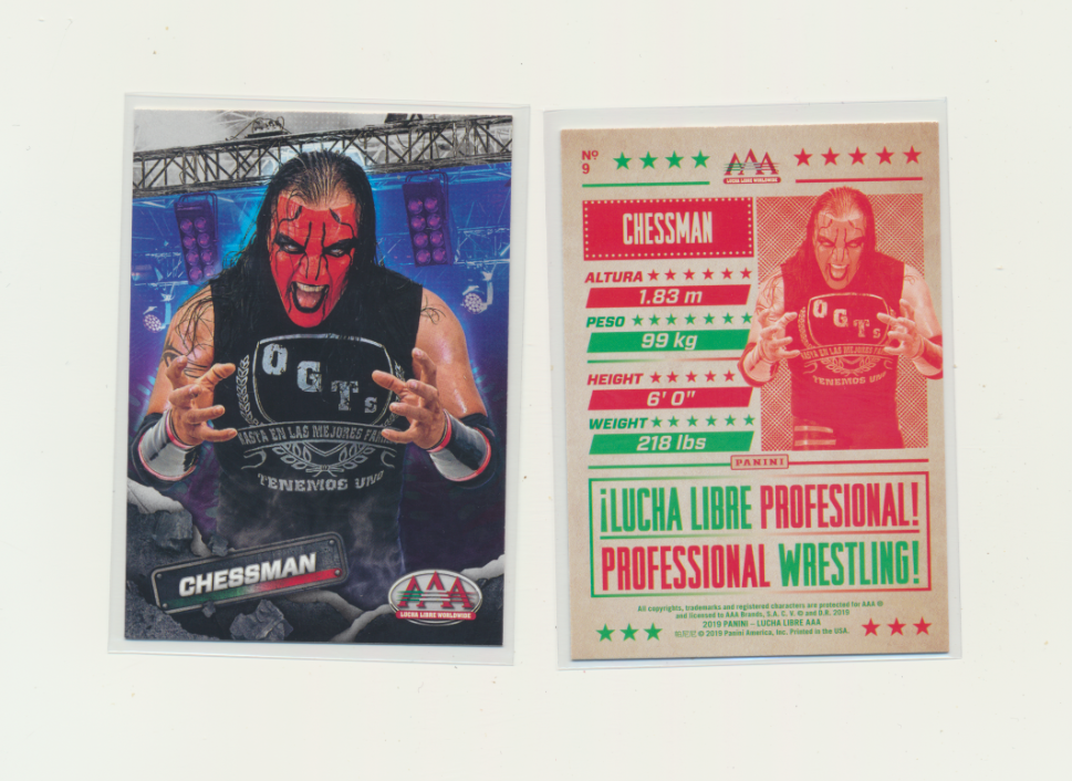 2019 Panini Lucha Libre AAA - #9 Chessman for sale online | eBay
