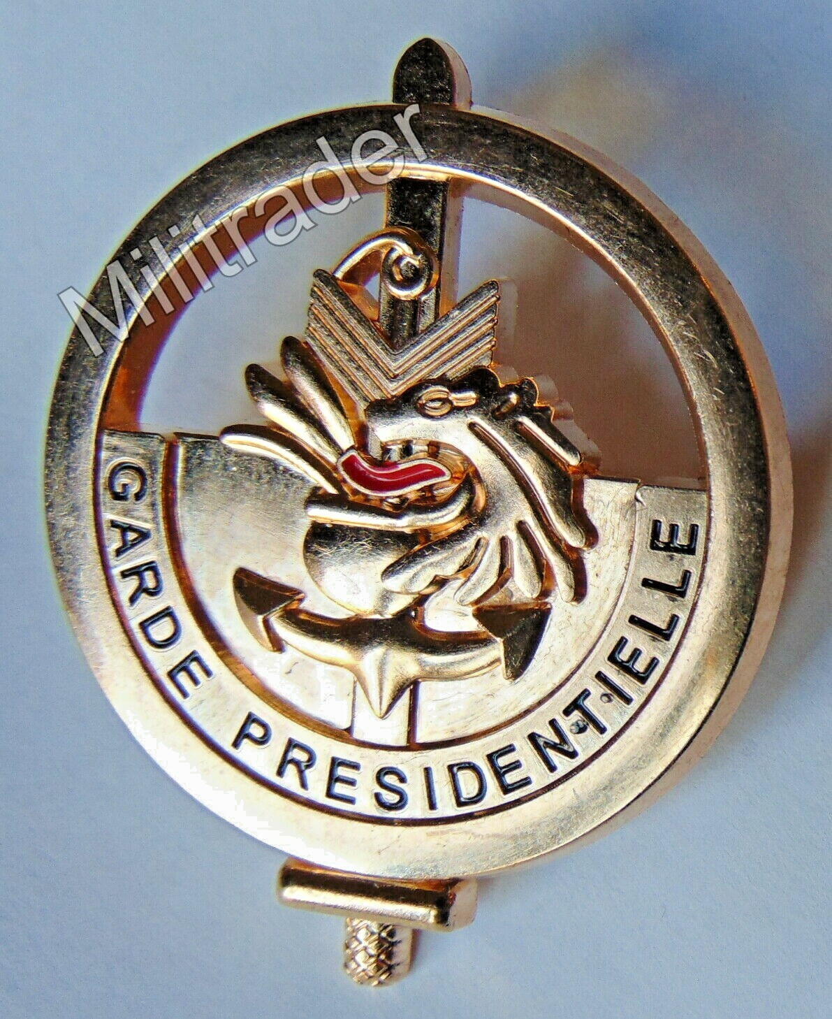 Cameroon Presidential Guard Beret Metal Badge (See Description) | eBay