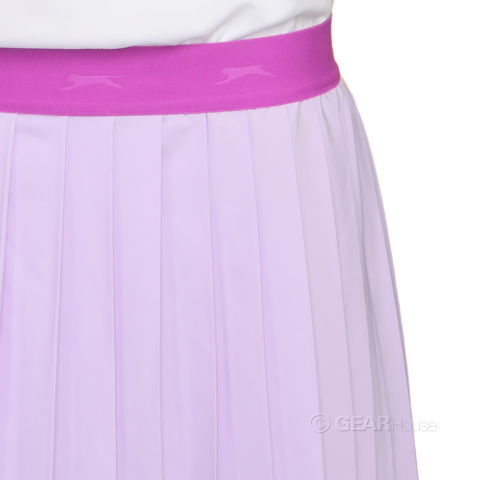 Slazenger Women's Golf Skort Purple Amethyst Pleat Skirt Hydro Dri Sz ...
