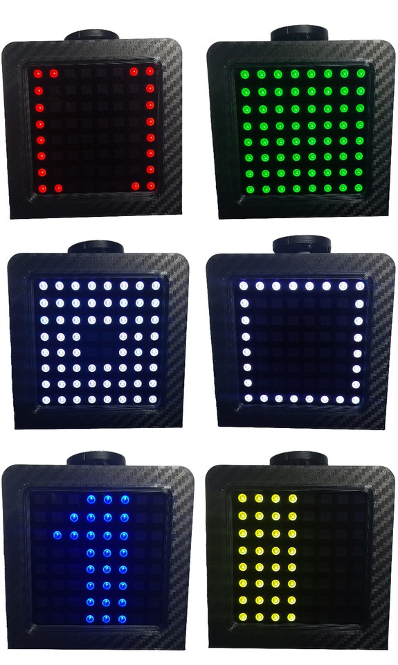 Flag Panel Sim Racing Sim Flag LED Spotter iFlag | USB Controller ...