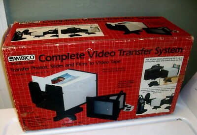AMBICO Complete Video Transfer System Photos Films Slides to Video ...