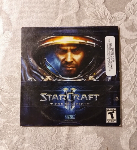 StarCraft II (2) Wings of Liberty Game DVD Disc & Sleeve Only | eBay